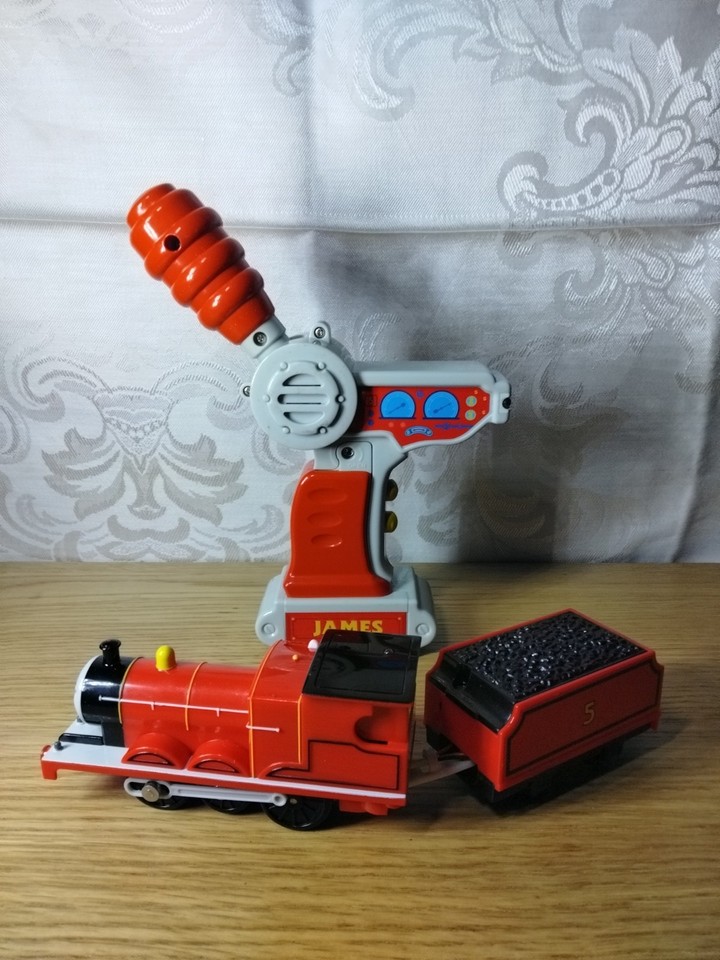 Thomas And Friends Trackmaster Remote Control James Working Hit Toy ...