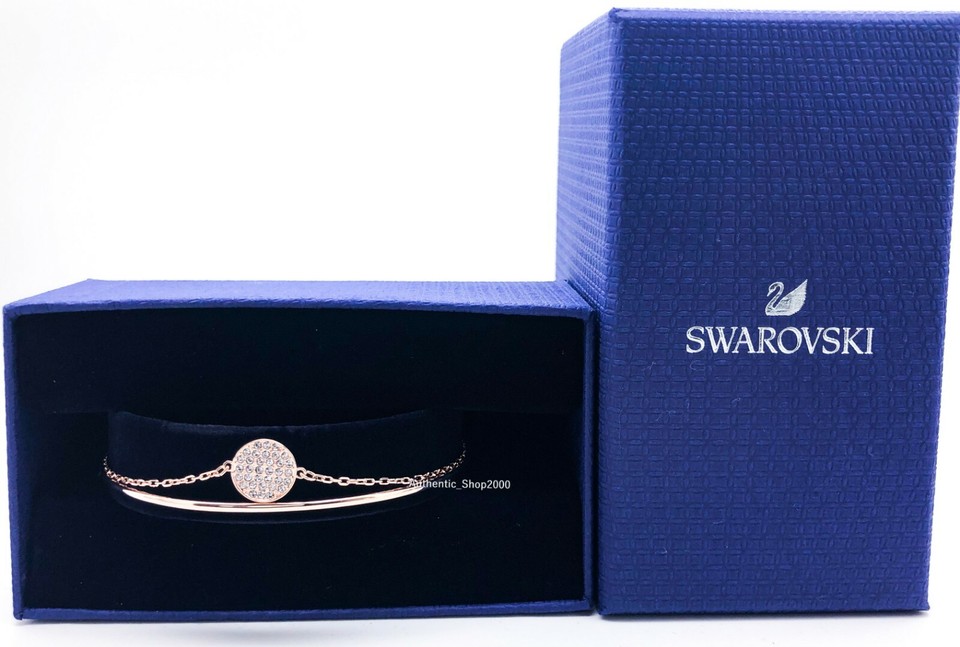 NEW Authentic SWAROVSKI Crystal Pave Bangle Bracelet 5274892 5389044 ...