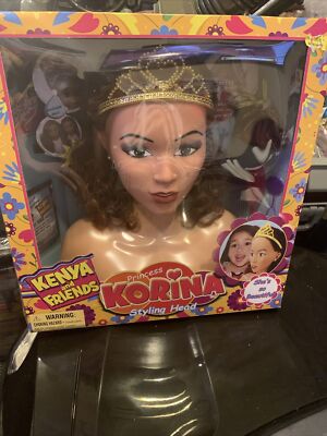 Princess Karina Styling Head Kenya And Friends Ages 3+ Up W/ Magic ...