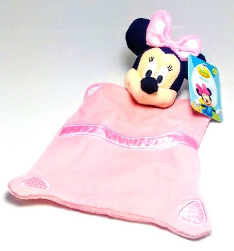Disney Minnie Mouse Security Blanket Baby Shower Gifts Plush Toys Soft ...