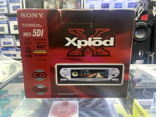 Sony MEX-5DI CD Player/MP3 In Dash Receiver for sale online | eBay