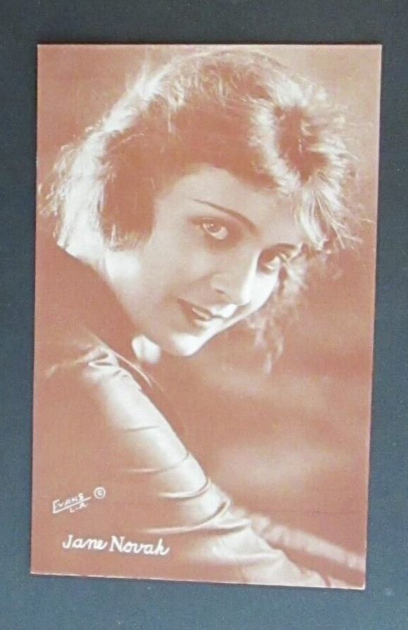 Jane Novak Actress Hollywood Movie Arcade Exhibit Card | eBay