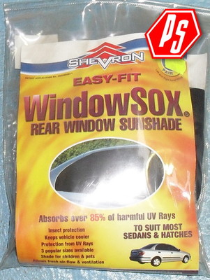 WS101 - Window Sox rear window shade for most sedans and Hatches | eBay ...