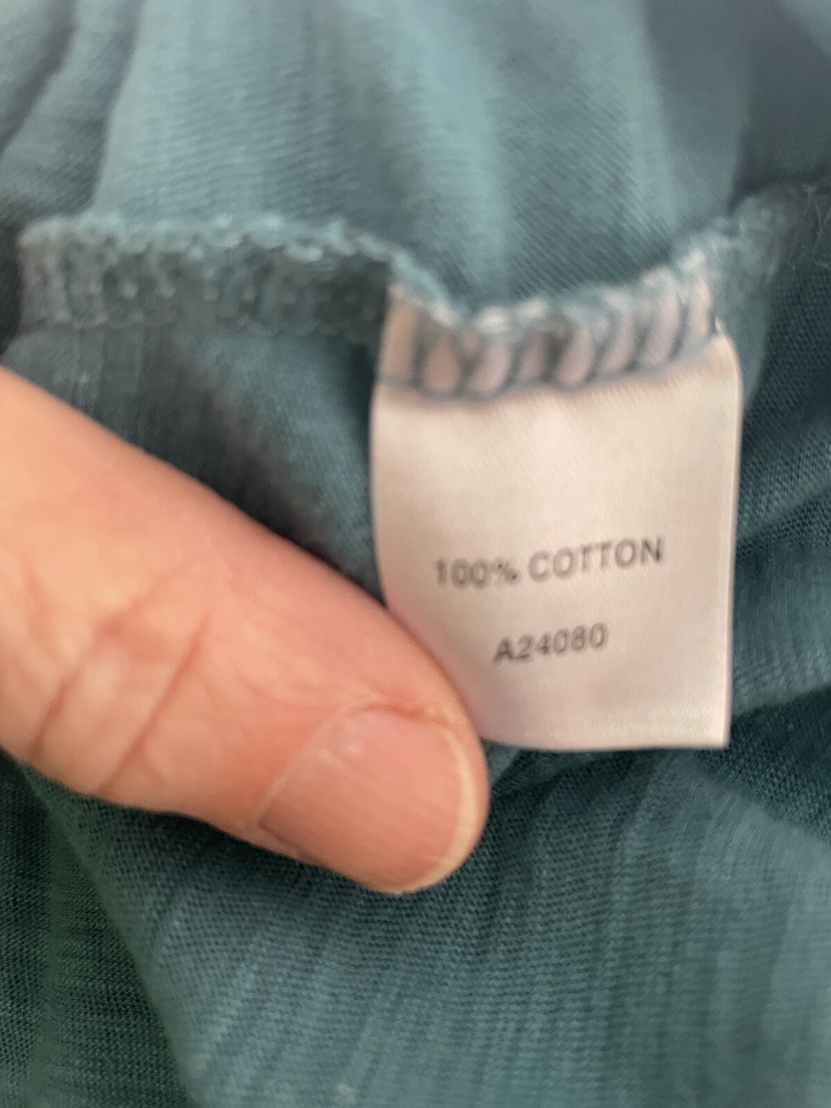 Appleseeds Women's Top - 3/4 Sleeve - Green Size PXL w/embellished ...