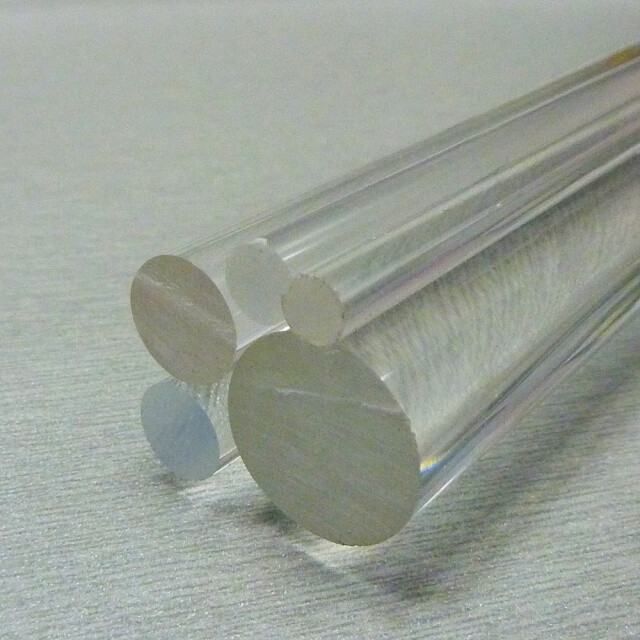 CLEAR ACRYLIC PERSPEX ROUND BAR/ROD 15MM 16MM 18MM 20MM 25MM 30MM 35MM ...