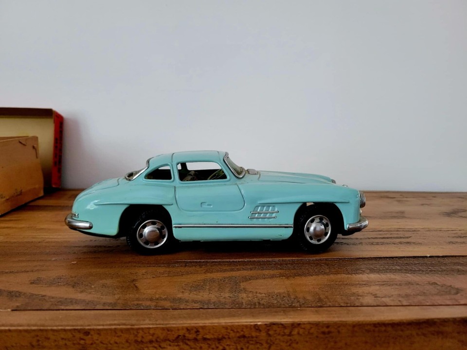 Vintage Japan Tin Friction Marusan No. 3315 Mercedes Benz 300SL Car ...
