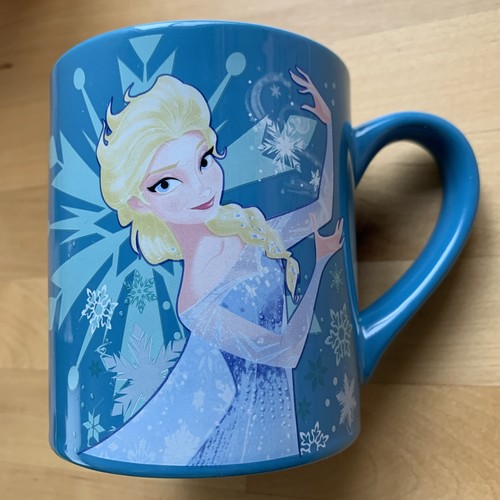 Disney Frozen Queen Elsa, Blue 14 oz Ceramic Coffee / Mug | eBay