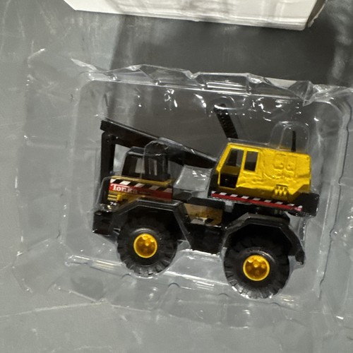 Vintage 1998 Maisto Mighty Mini Tonka 748 Backhoe Excavator 1:64 Truck ...