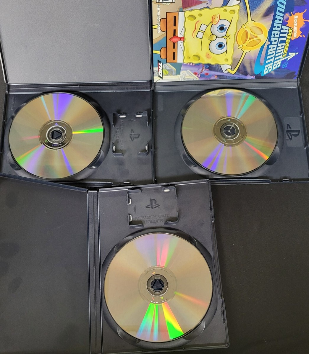 Spongebob Squarepants Cluiche Scannán Ps2