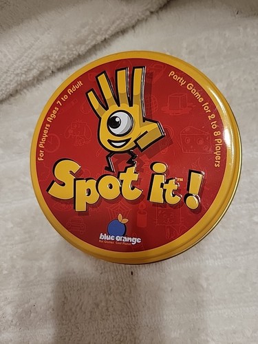 Blue Orange Spot It ! Card Game 803979004105| eBay