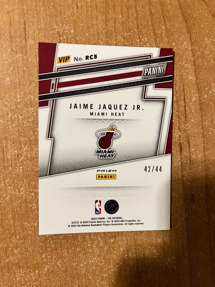 2024 Panini National VIP Gold Packs - Jaime Jaquez Jr. - National Prizm ...