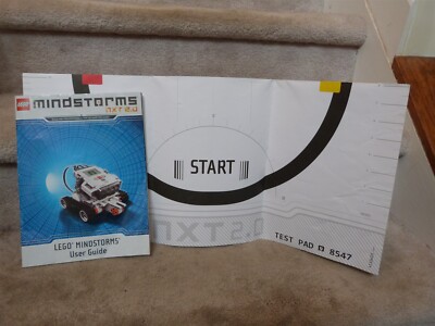 Lego Mindstorms NXT 8547 Robotics Replacement Users Guide & Test Pad | eBay