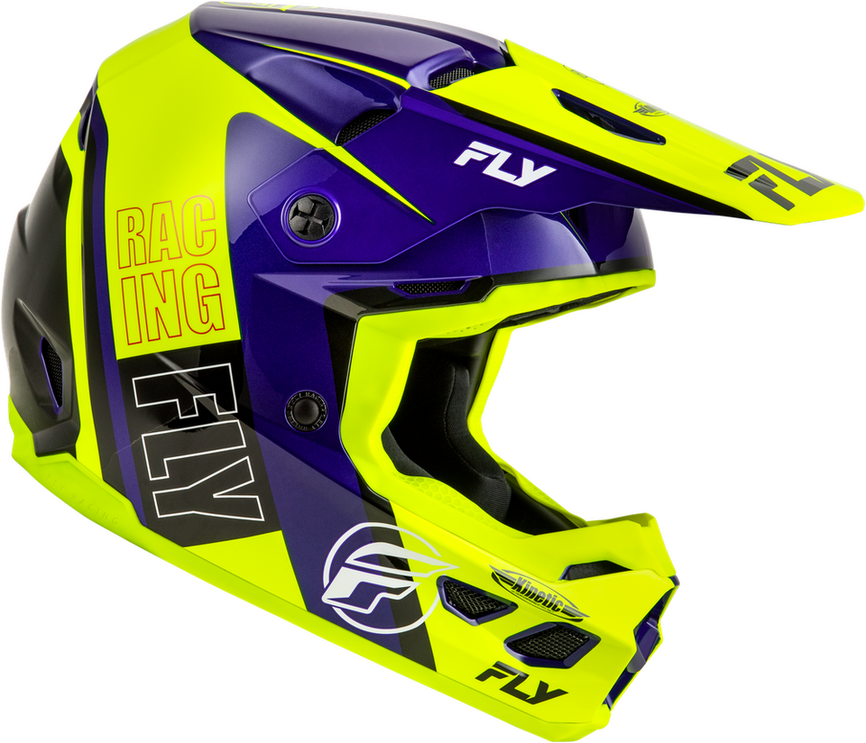 Fly Racing Kinetic Rally Helmet Motocross Adult & Youth Sizes MX ATV ...