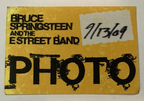 Bruce Springsteen E Street. Working, Photo or Backstage Type Concert ...