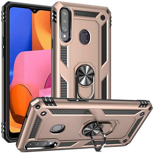 Tempered Glass / Magnetic Ring Cover Case For Samsung Galaxy A02s SM ...