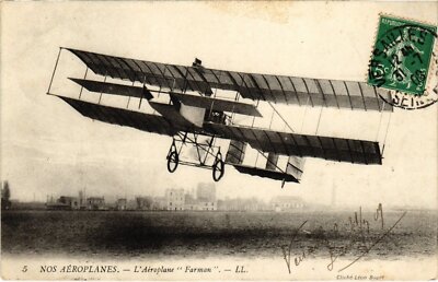 PC AEROPLANE FARMAN AVIATION AIRCRAFT (a39431) | eBay