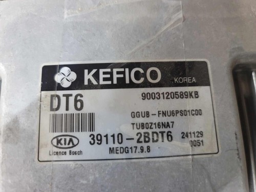 39110-2BDT6 Engine/motor Brain Box KIA RIO 14 15 | eBay