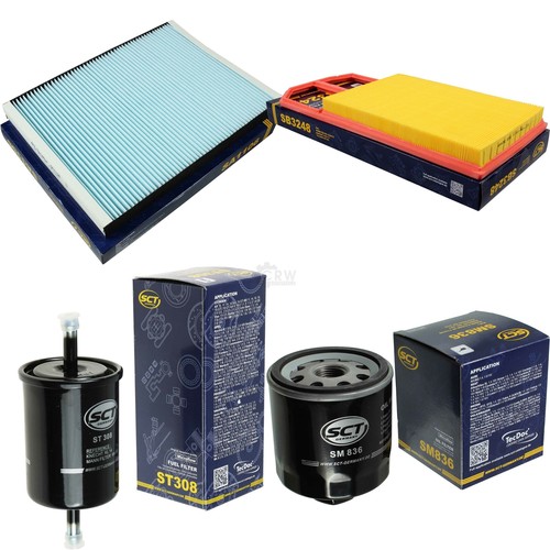 Sct-Filter Set Seat Ibiza II 6K1 1.4i 16V Cordoba 6K2 pour VW Polo 6N1 ...