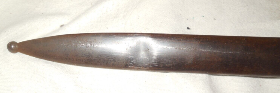 1901 Spanish American War US M1898 Bayonet & Metal Scabbard | eBay