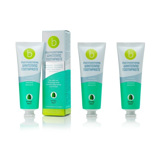 Beconfident Multifunctional Whitening Toothpaste Extra Mint Multi-Pack ...
