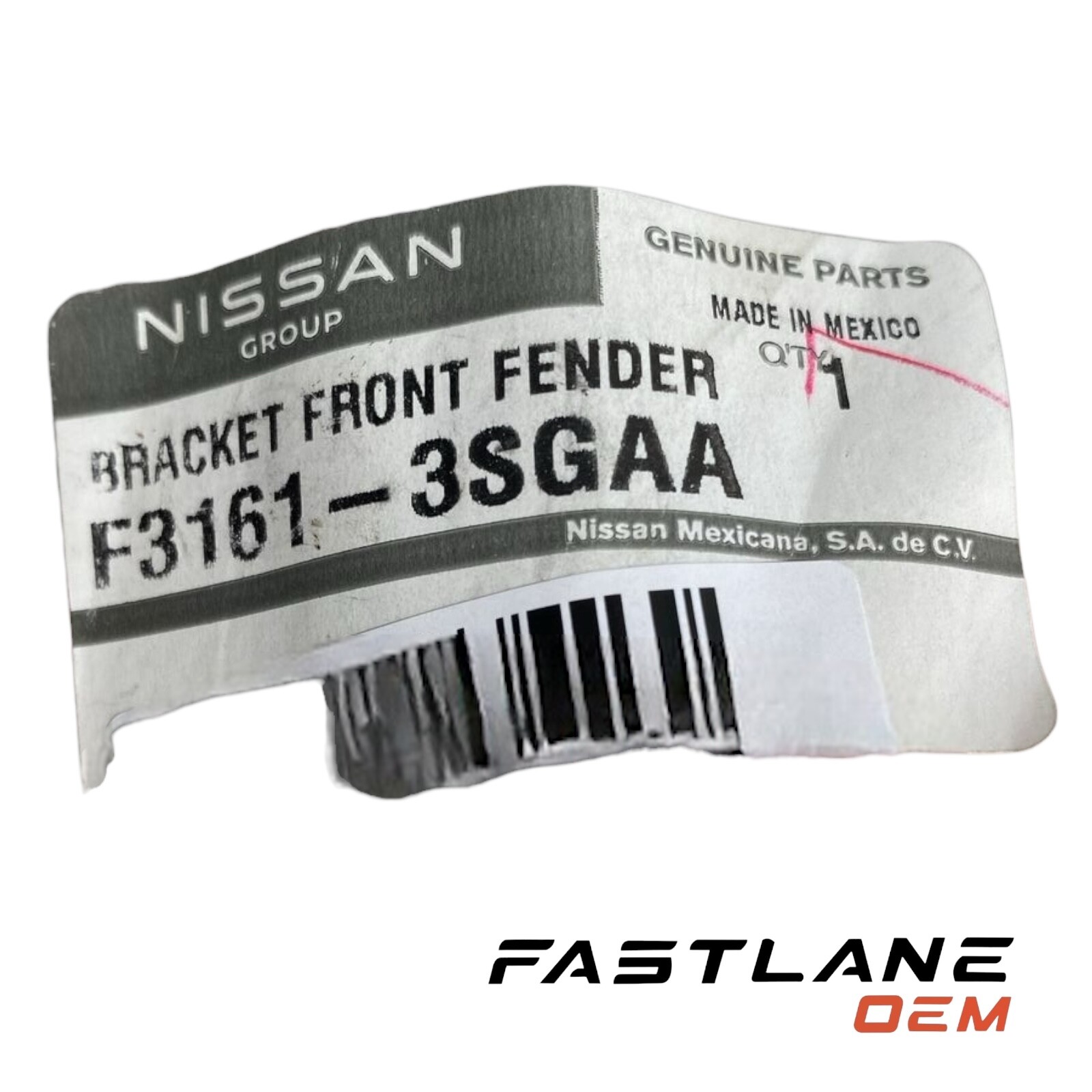 2013-2019 NISSAN SENTRA FRONT LEFT FENDER BRACKET NEW OEM F3161-3SGAA ...