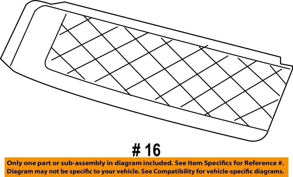 BMW OEM 07-08 328xi Front Bumper Grille Grill-Screen Left 51117154719 ...