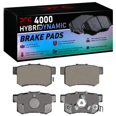 Genuine DYNAMIC FRICTION DFC 4000 HybriDynamic Brake Pads 4000-1086-00 ...