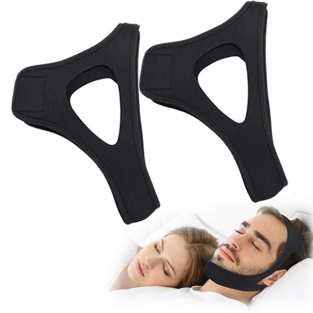 Anti Snore Device Jaw Strap Stop Snoring Chin Sleep Apnea Belt ...