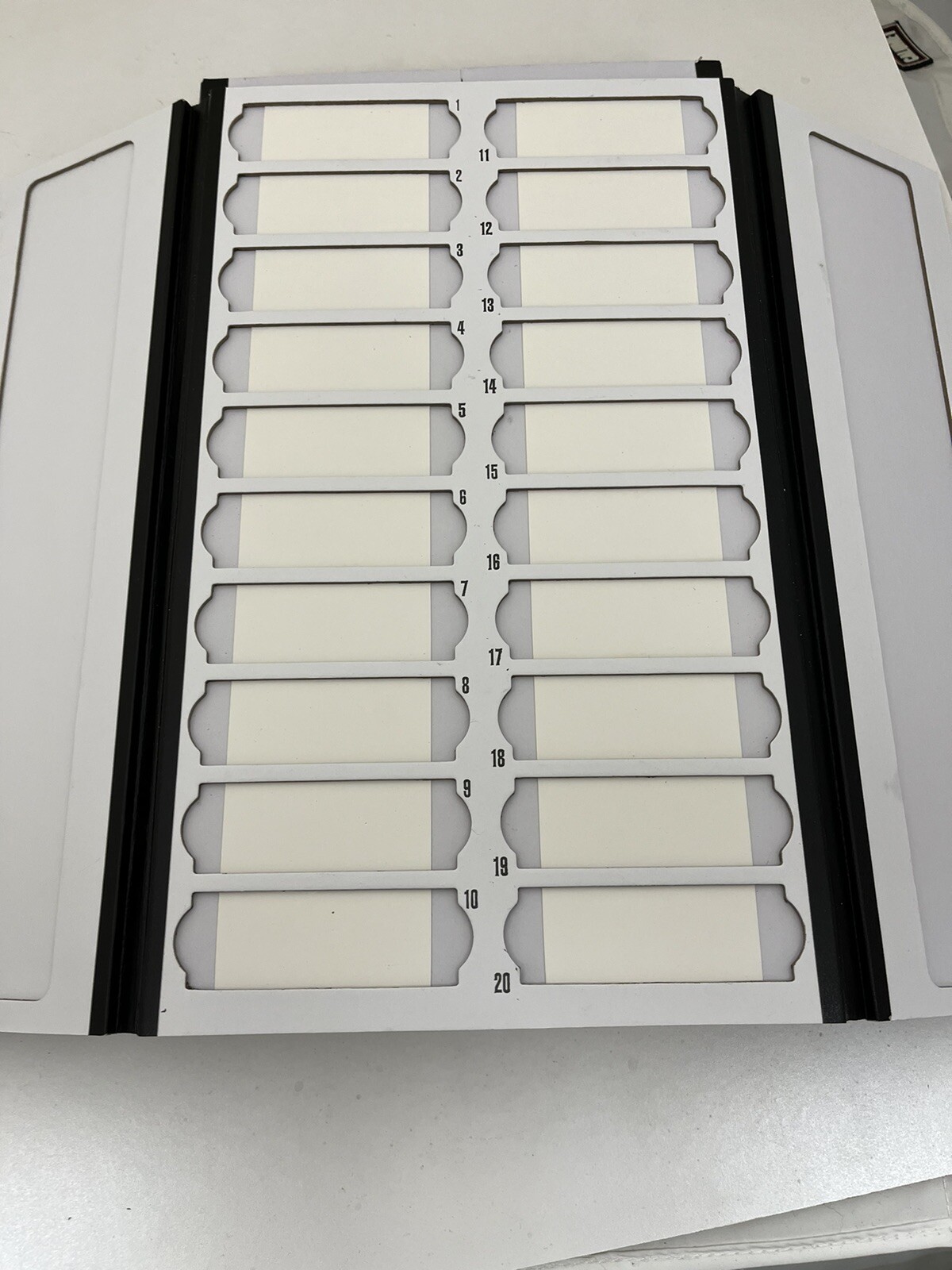 Microscope Slide File Folders ,20 Slides w/cover | eBay