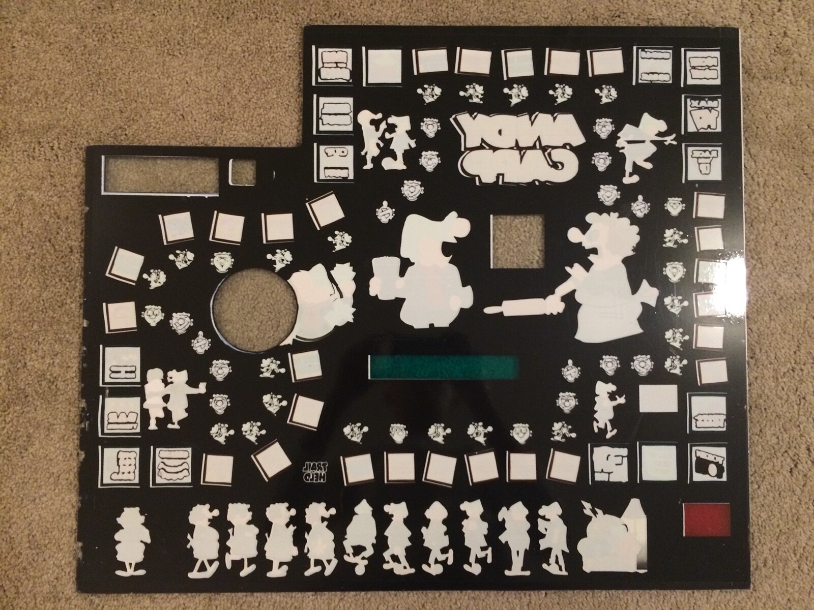 ANDY CAPP FRUIT MACHINE GLASS SCREEN - ULTRA RARE - ENGLISH IMPORT | eBay