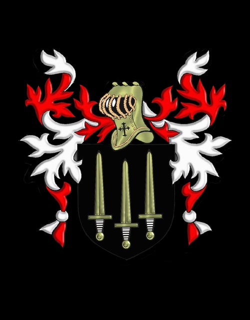 Rawlings England Family Crest Surname Coat of Arms Cufflinks ...