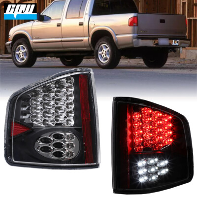 LED Tail Lights Clear For 1994-2004 Chevrolet S10 / CMC Sonoma Rear ...