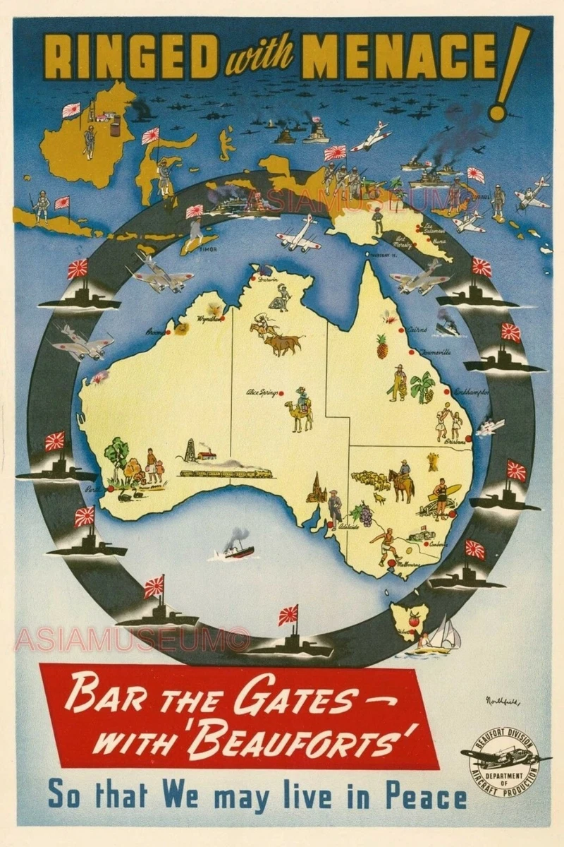 Map World War 2 Flags