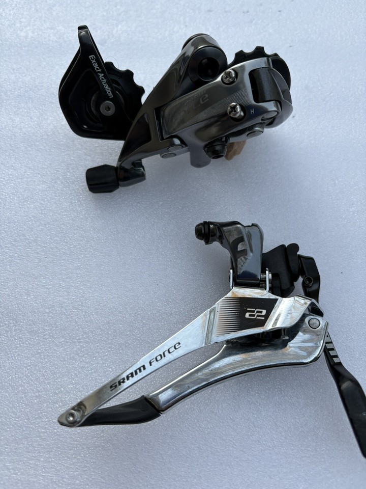 SRAM FORCE 2x11 Speed Mechanical Road Bike Complete Groupset. | eBay