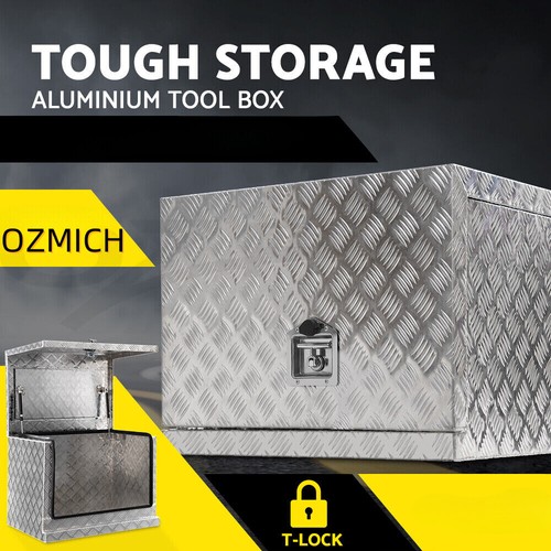 30" x 20" x 22" Aluminium Toolbox Generator Tool Box Caravan Ute ...