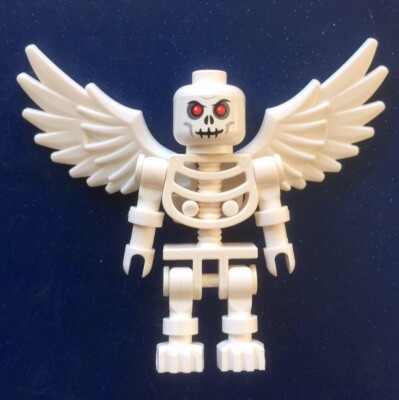 LEGO ANGEL of DEATH Minifigure skeleton halloween Minifigures angel ...