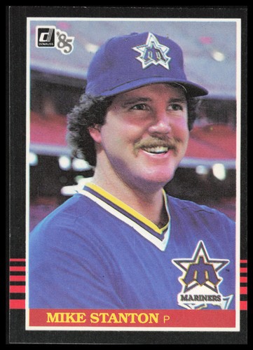 1985 Donruss Mike Stanton #562 Seattle Mariners 33E | eBay