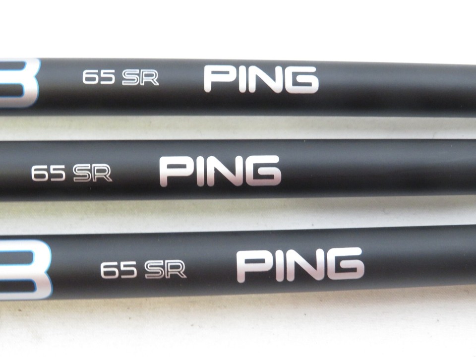 _RH Ping Wood Shafts Only Set 3,5,7 - Blue Alta CB 65 Regular Flex ...