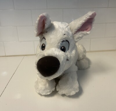 Disney Store Bolt Dog Stuffed Animal Plush Toy LYING DOWN 14” | eBay