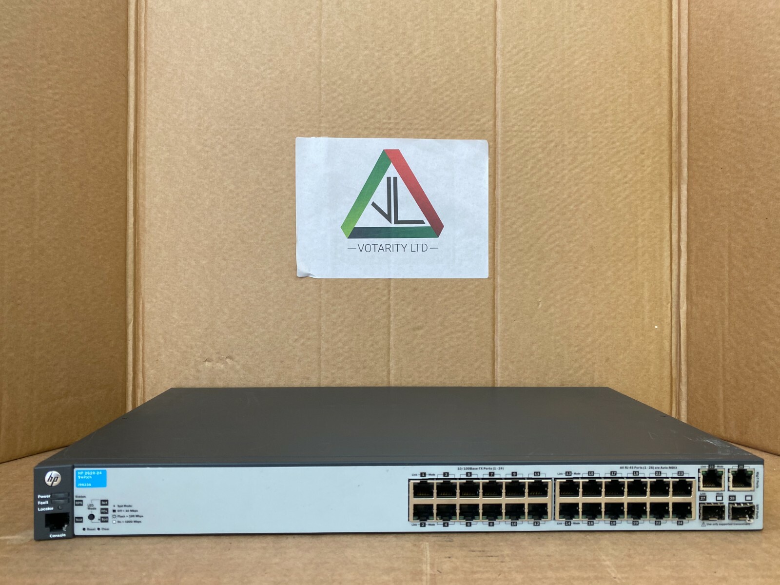 HP 2620-24 (J9623A) 24-Port Gigabit Ethernet Switch for sale online | eBay