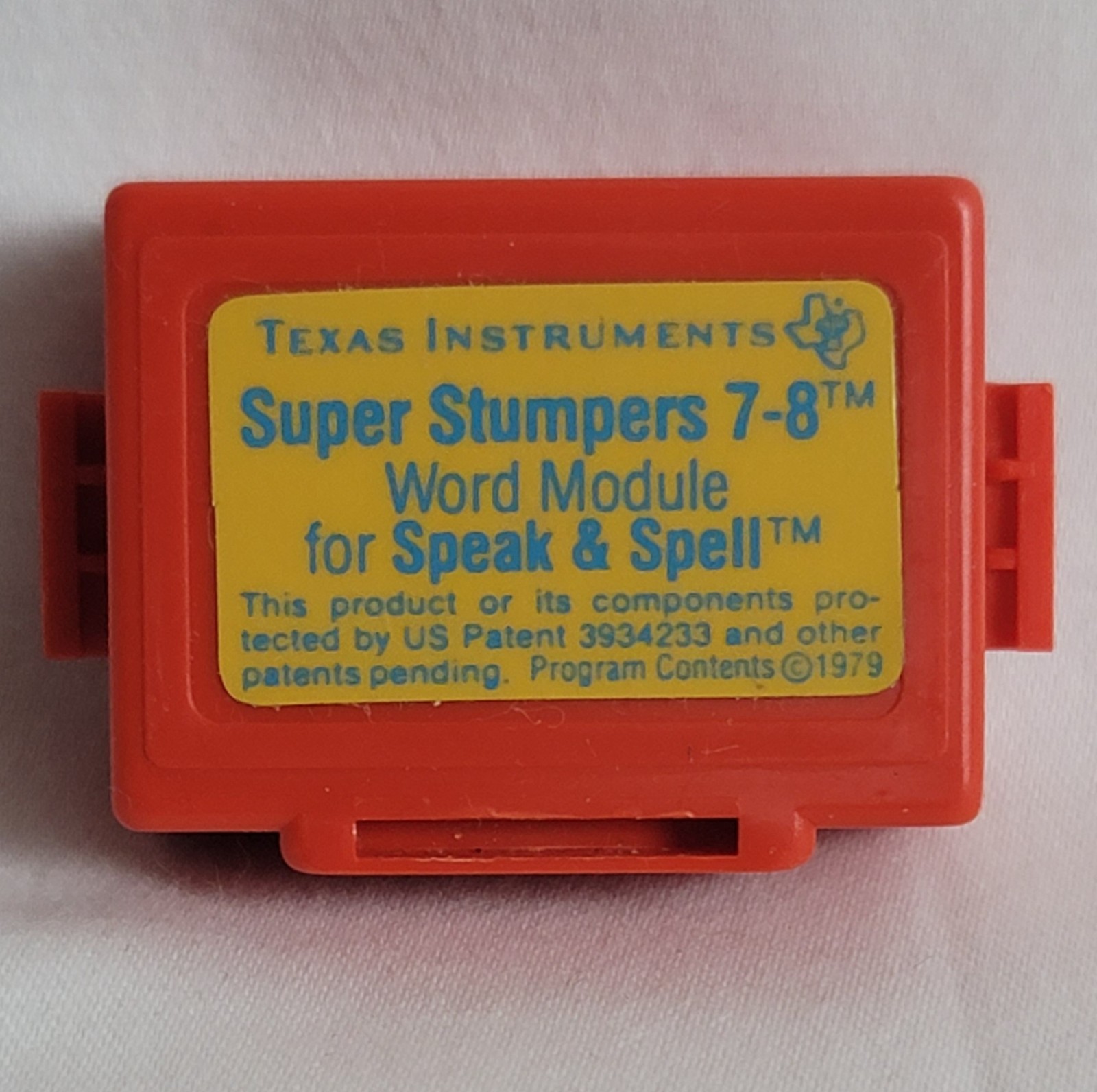Texas Instruments Speak and Spell Expansion Module Superstompers 7-8 | eBay