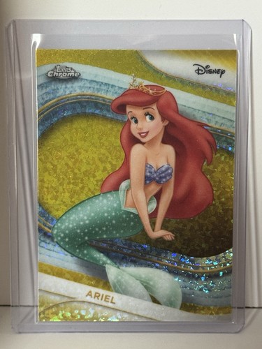 2025 Topps Chrome Disney ARIEL Yellow Mini Diamonds Parallels | eBay ...