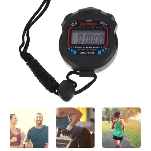 stop watches for sports` Fitness Stopwatch Digital Handheld LCD ...