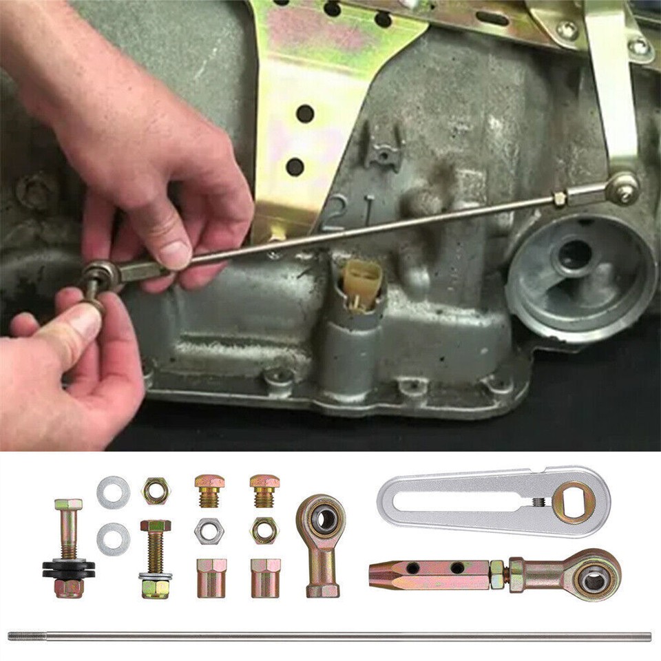 New 21" Adjustable Column Shift Linkage Kit For 350 400 700R4 GM ...