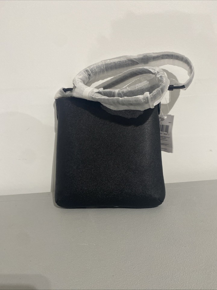 Coach Mini Rowan File Bag Crossbody Purse in Black Leather CE871 ...