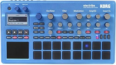KORG Synthesizer Sequencer electribe2 BL Metallic Blue, Ableton Live ...