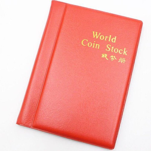 120 Pockets World Coin Collection Storage Holder Money Album Book ...