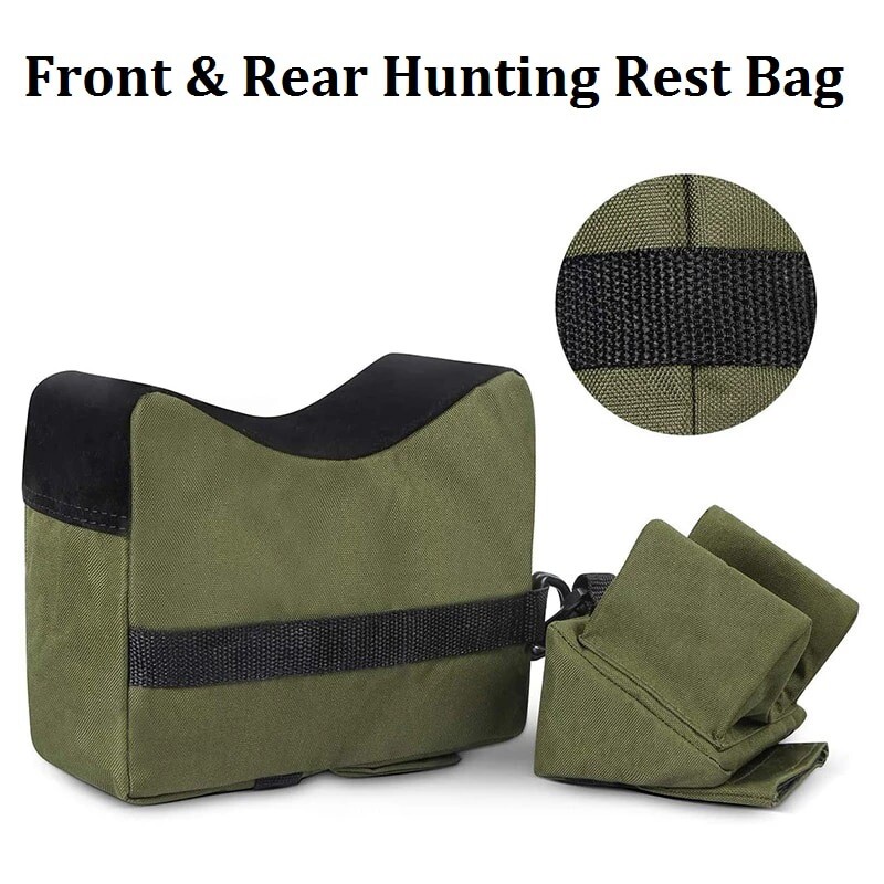 2 Pack Rest Bags Target Sports Shooting Bench Rest Front & Rear Support ...