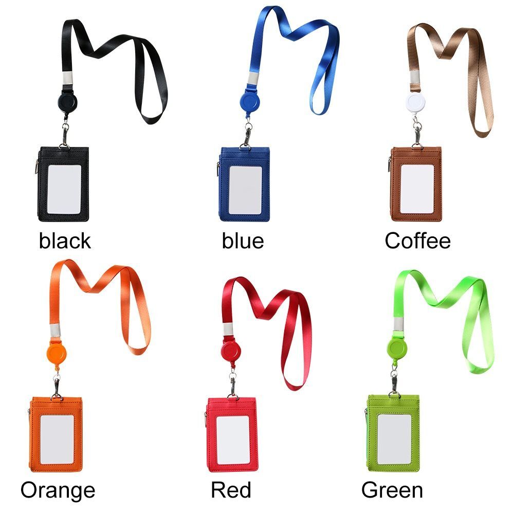 Style Multifunctional ID Lanyard Name Tag Card Bag Key Chain Card Badge ...