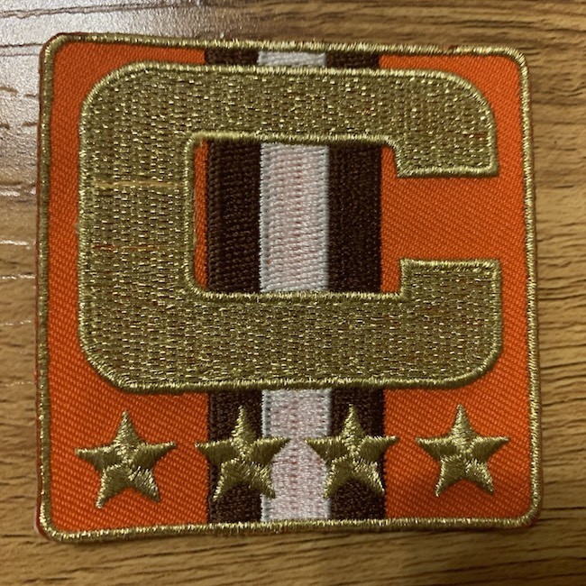 Captain C Patch ALTERNATE HELMET Patch for Football Jersey RARE - Pick ...